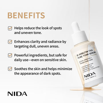 NIDA α-Arbutin TXA Pure Tone Serum